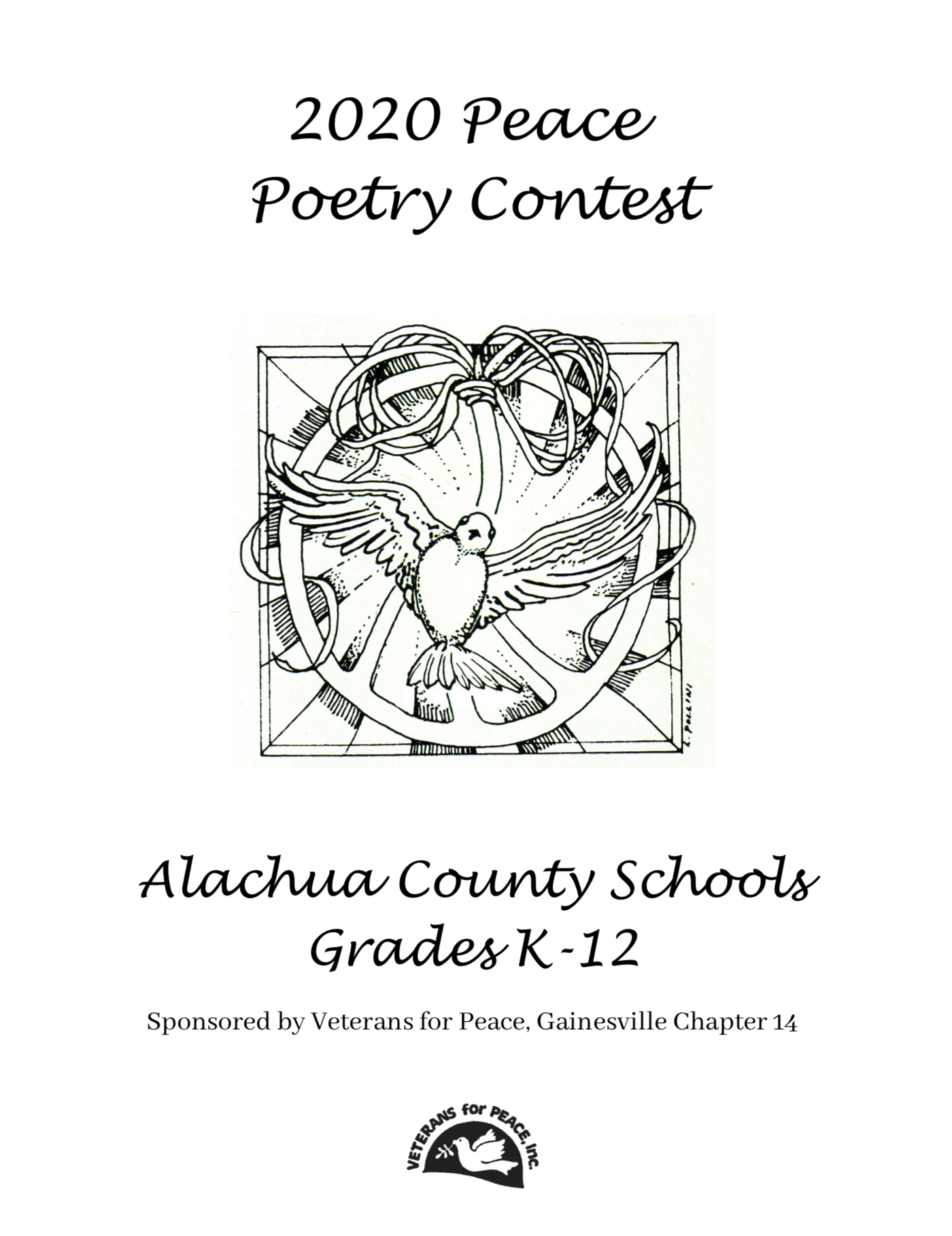 Peace Poetry Booklet 2020 – VFP Gainesville Chapter 14